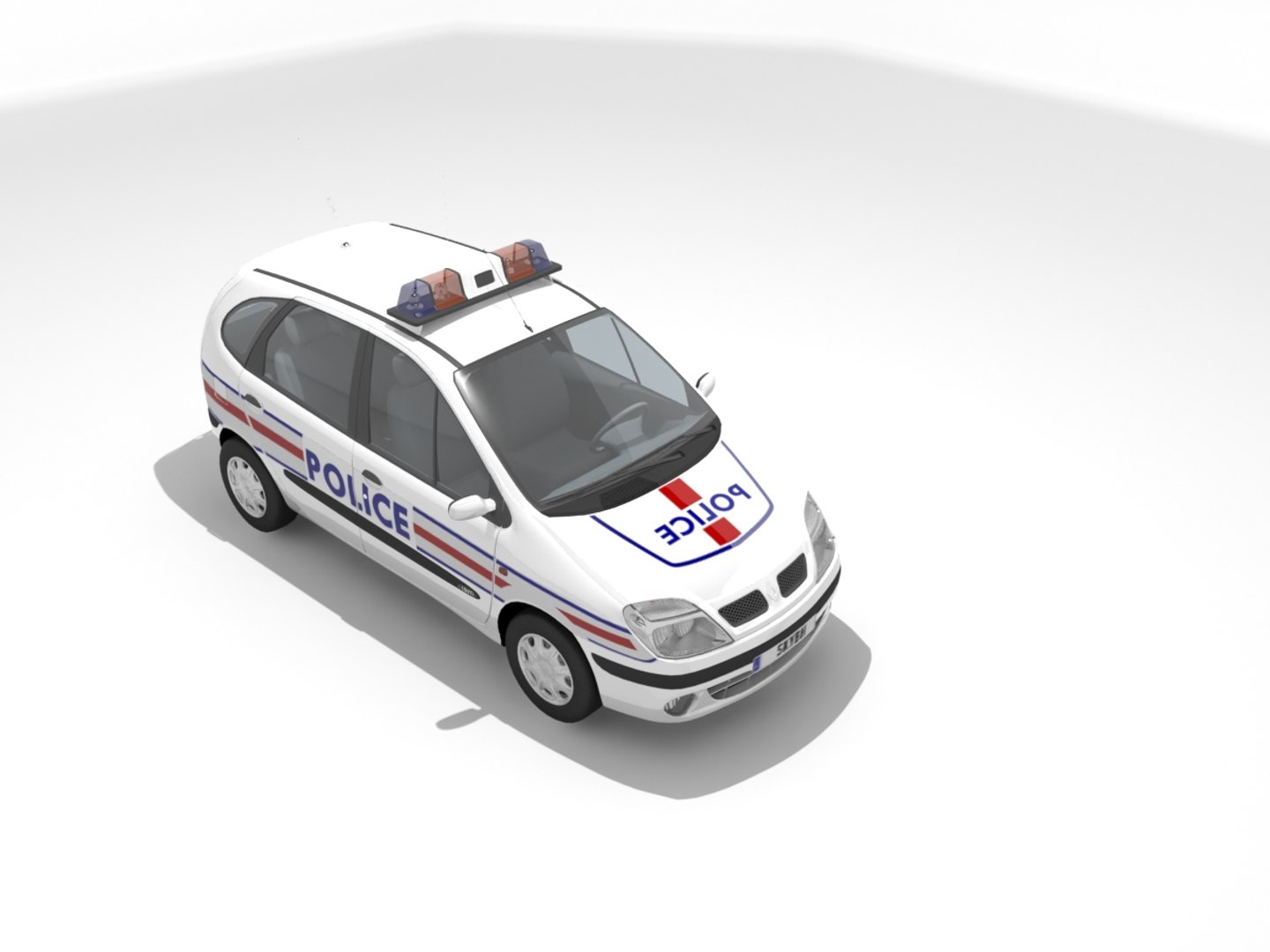 Scenic Police Model - TurboSquid 1631188