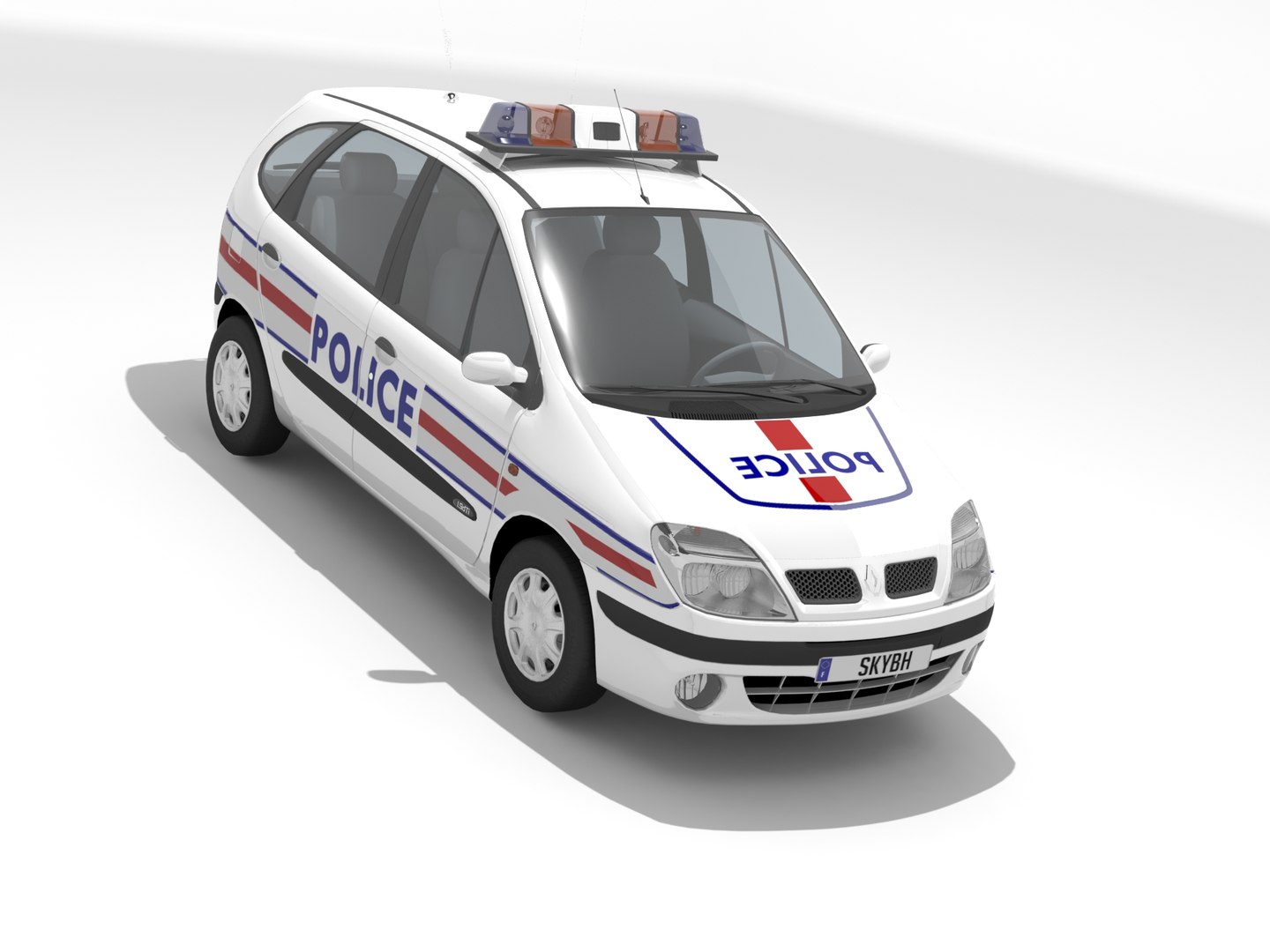 Scenic Police Model - TurboSquid 1631188