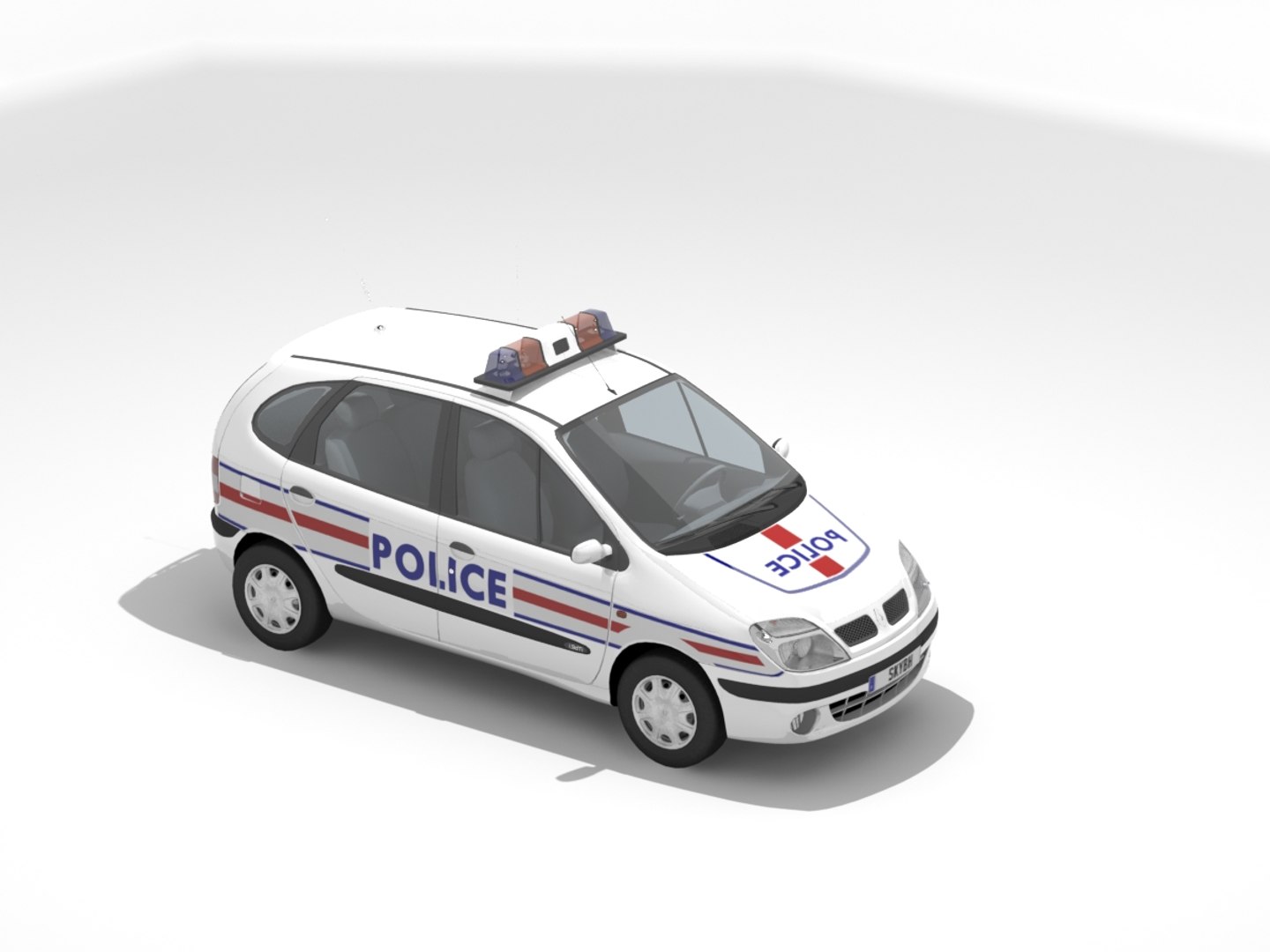 Scenic Police Model - TurboSquid 1631188
