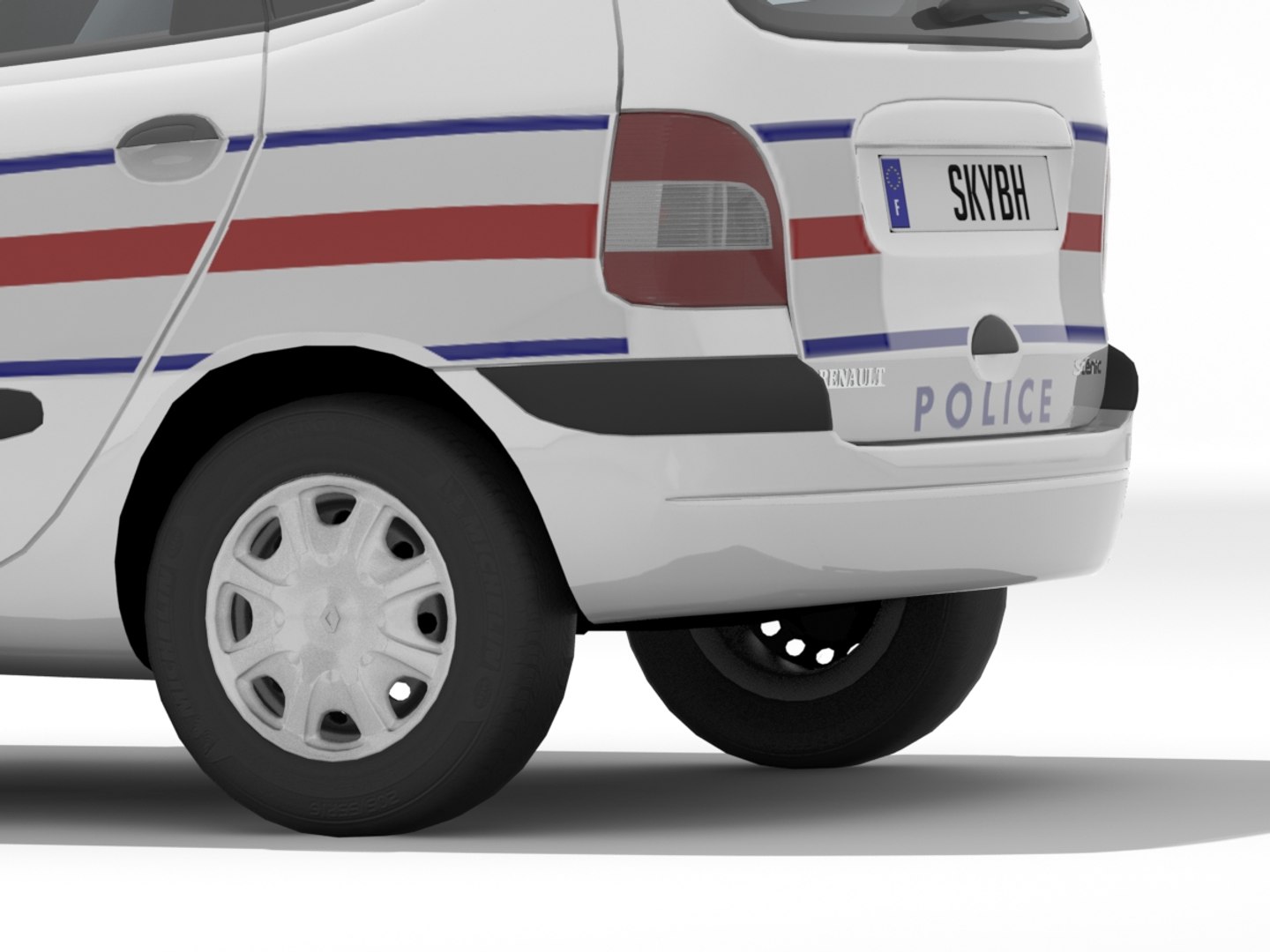 Scenic Police Model - TurboSquid 1631188