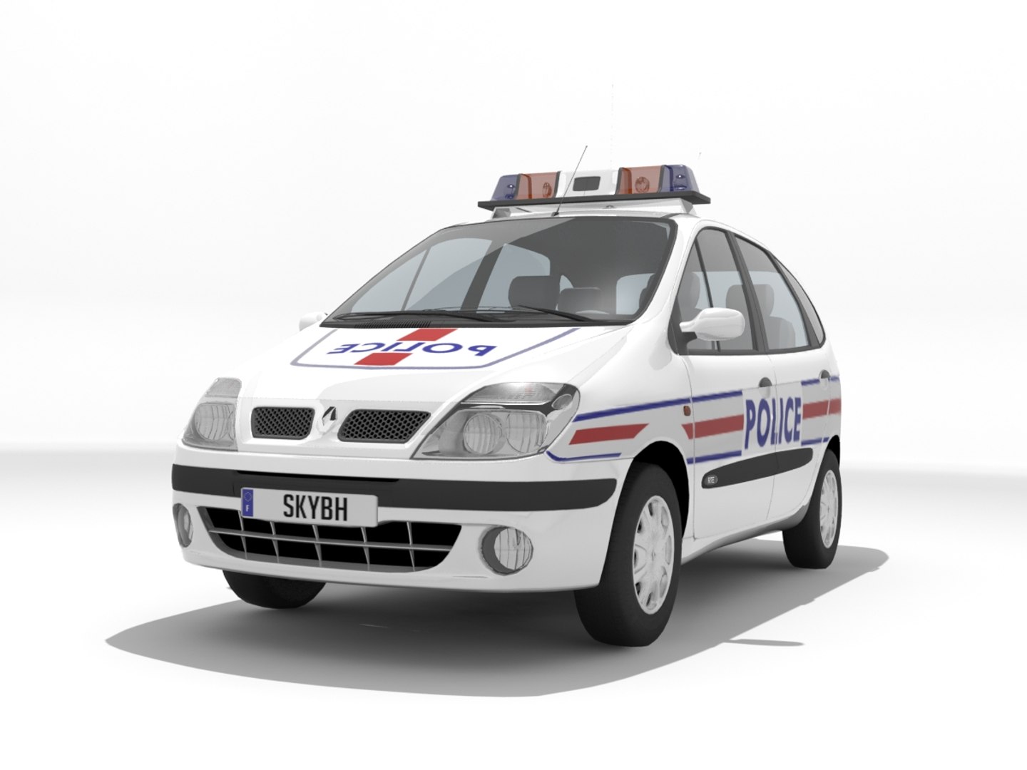 Scenic Police Model - TurboSquid 1631188