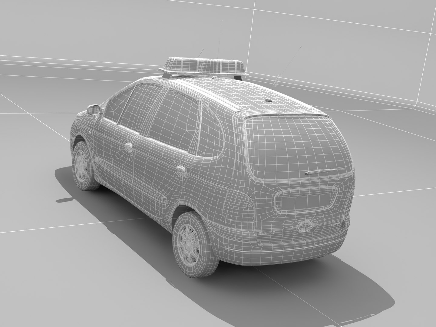 Scenic Police Model - TurboSquid 1631188