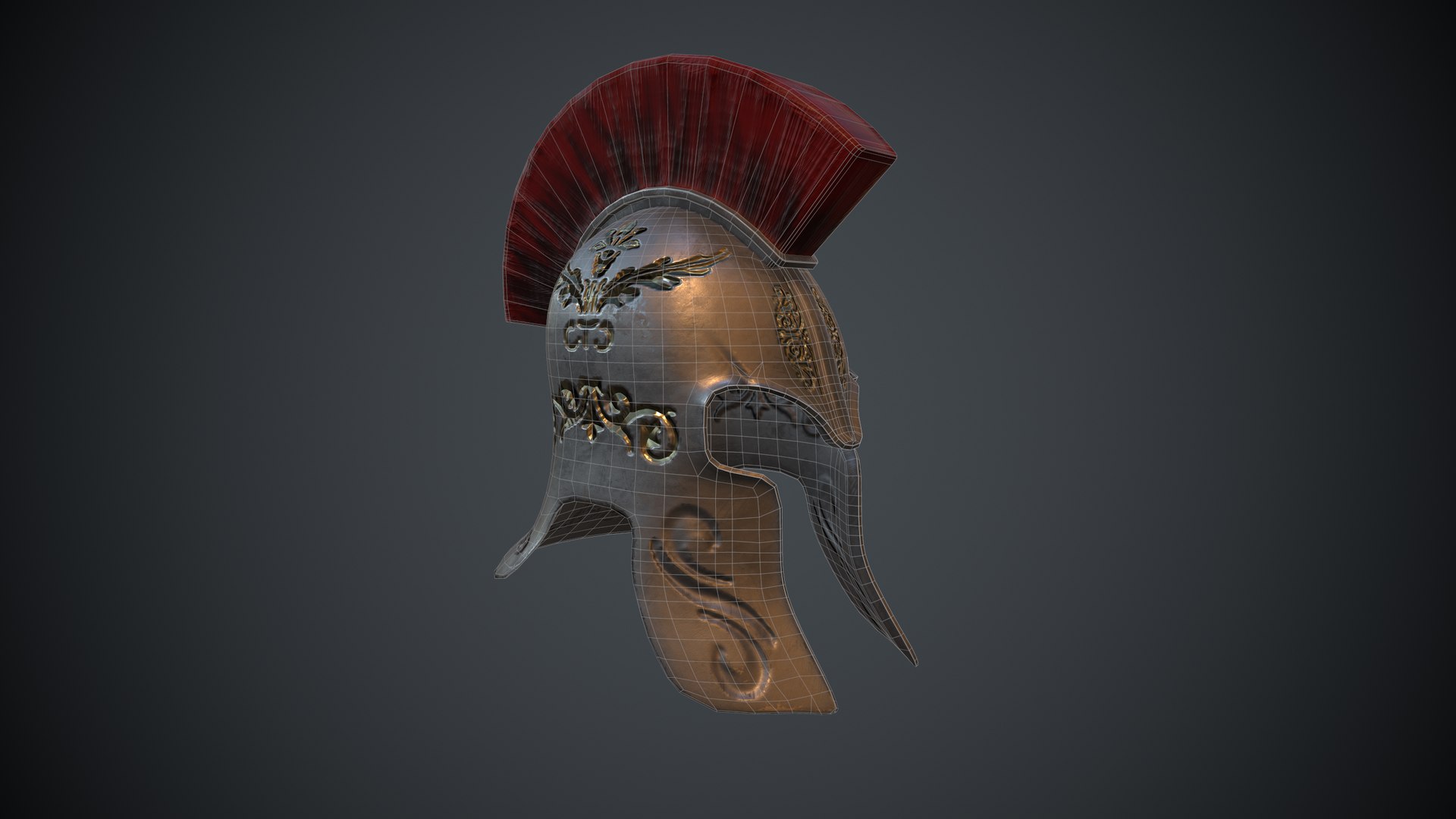 Greek Helmet 3D Model - TurboSquid 1945507