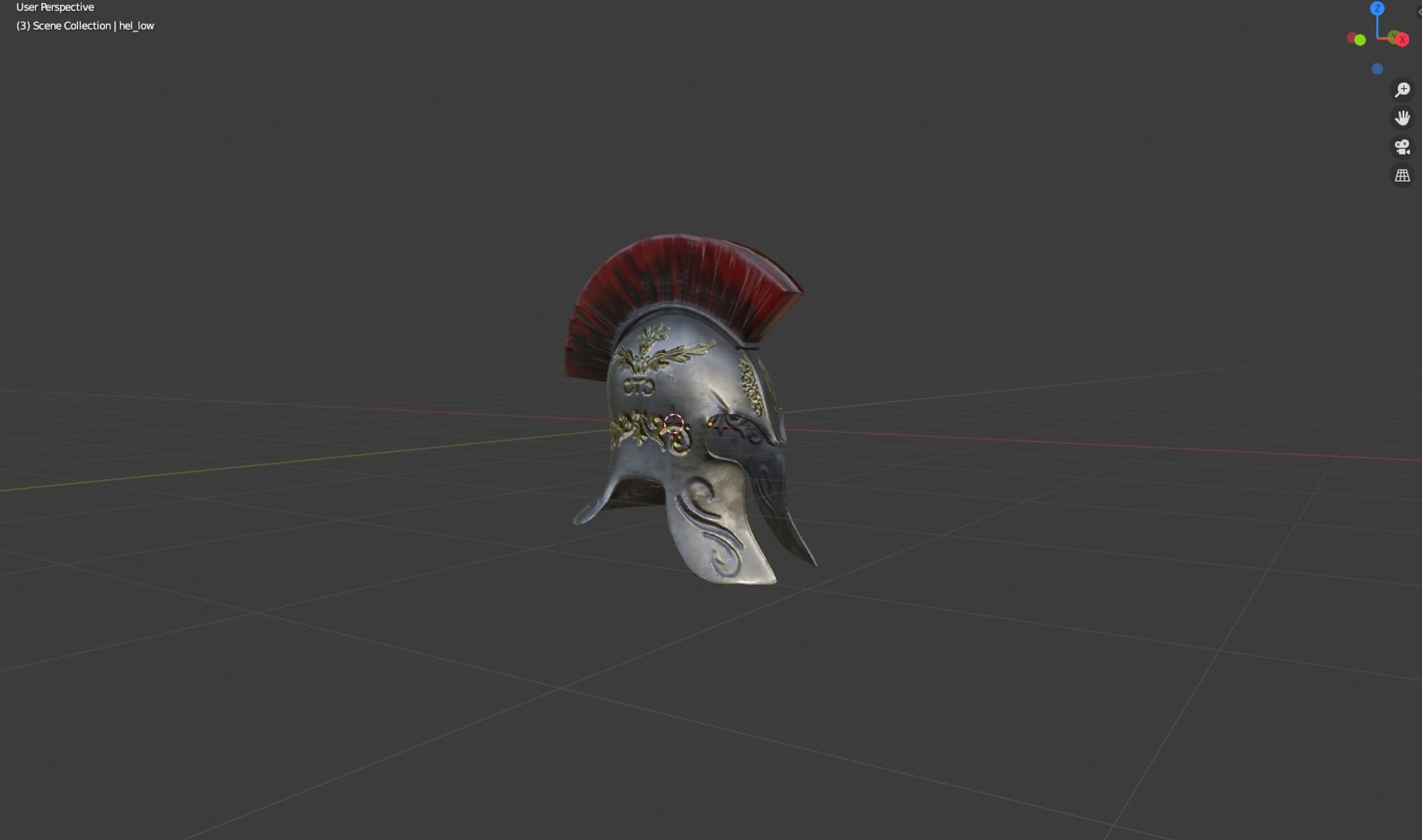 Greek Helmet 3D Model - TurboSquid 1945507