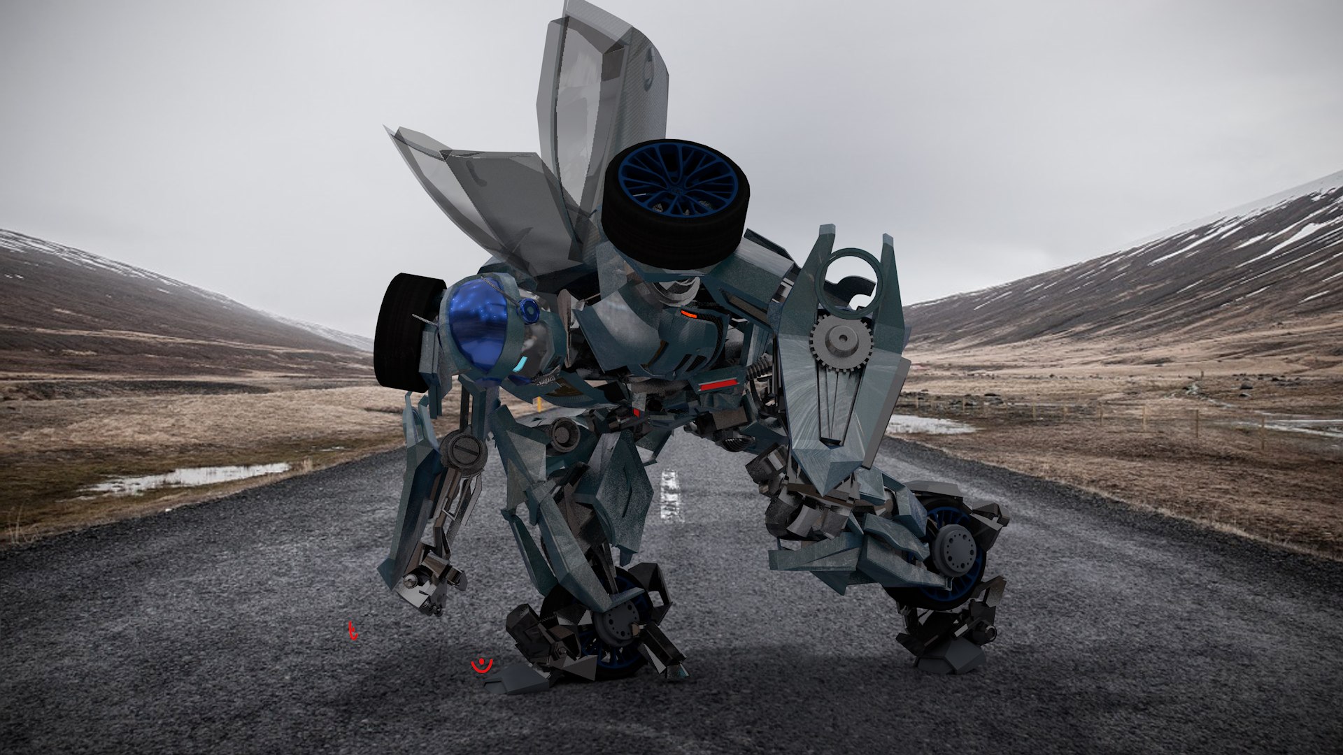 Transformer Autobot Car Animation 3D - TurboSquid 1597614