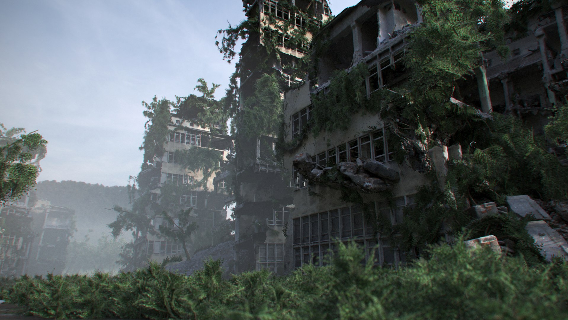 Apocalyptic Buildings Pack 3D Model - TurboSquid 2283085