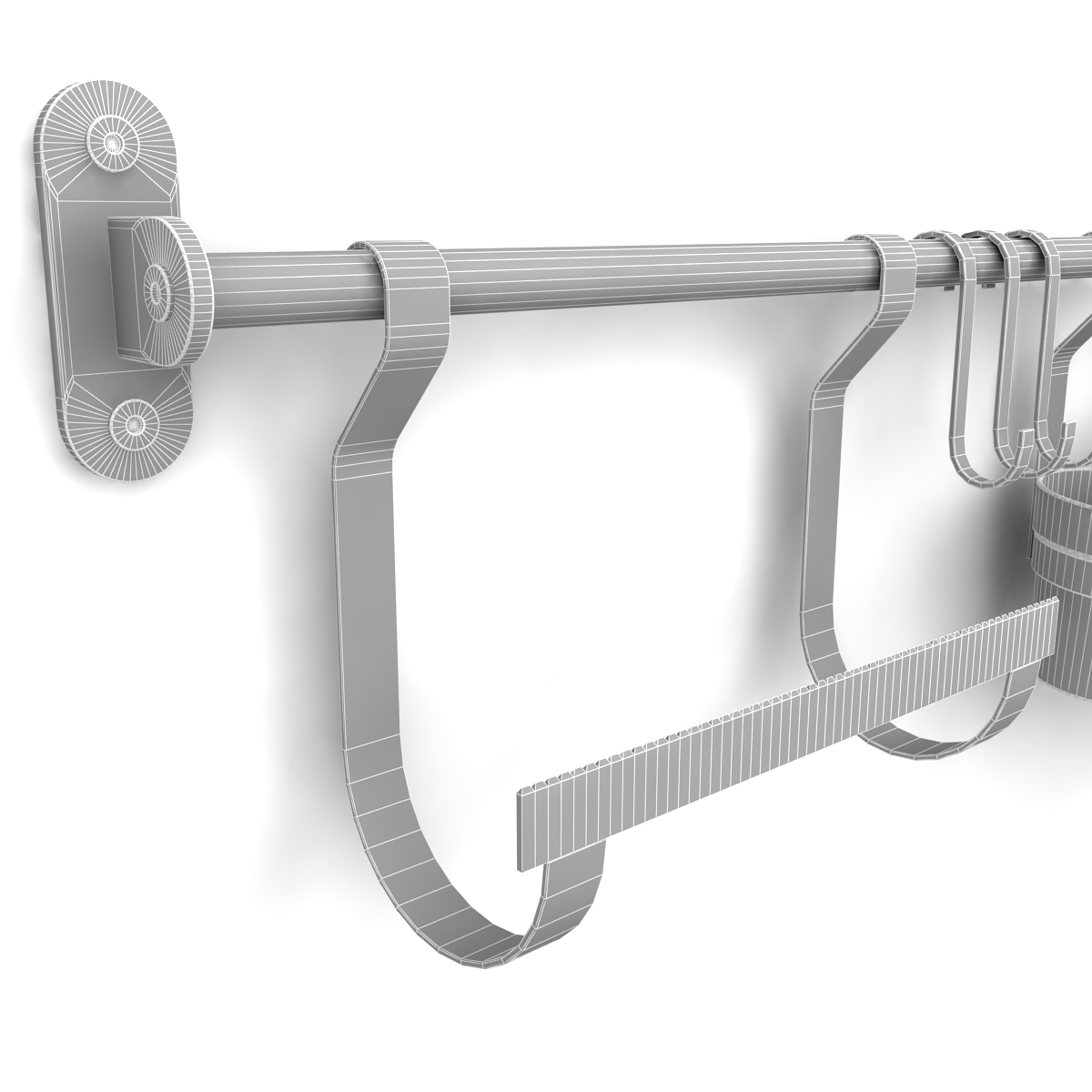 kitchen rack 3d model