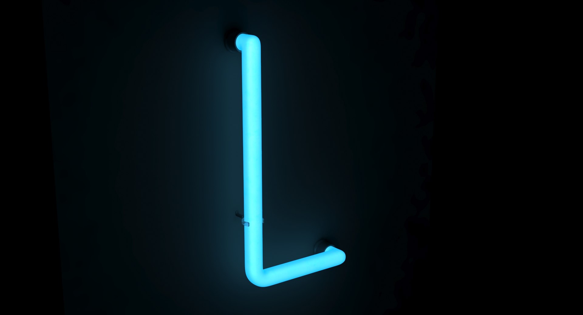 Neon letter l alphabet 3D model - TurboSquid 1628945