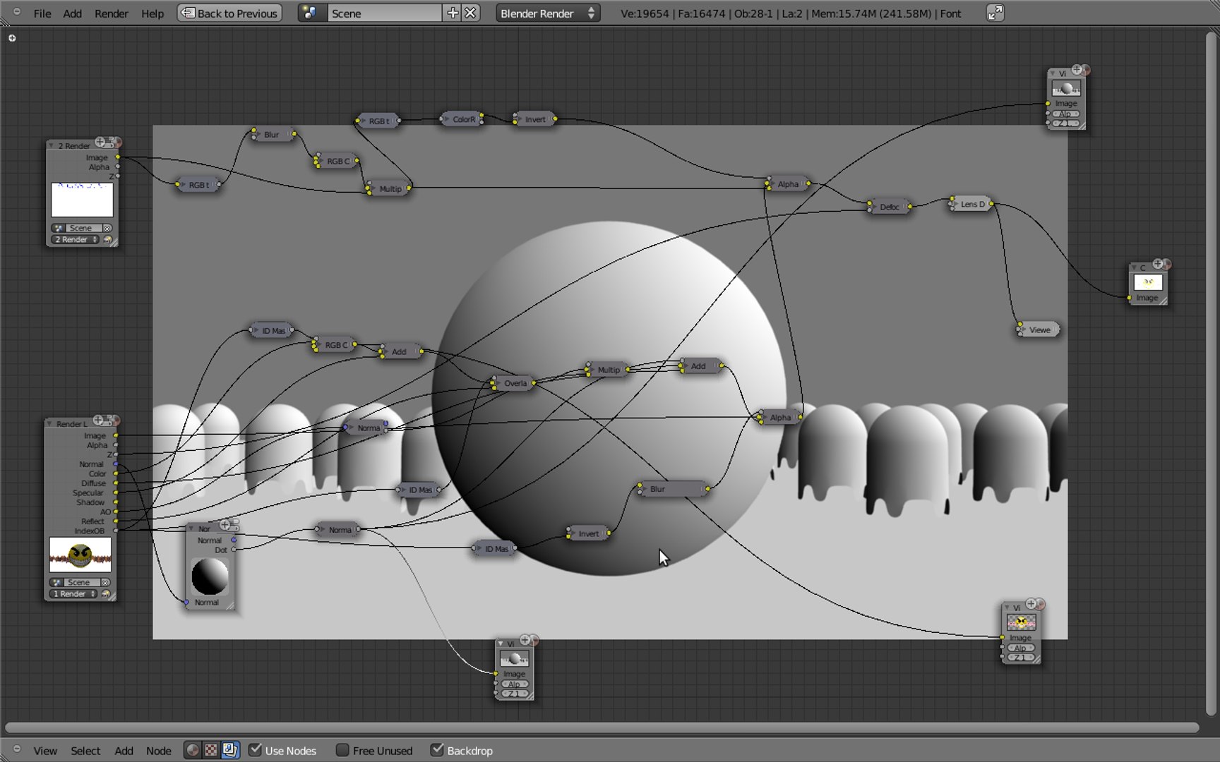 Free Compositing Pacman 3d Model