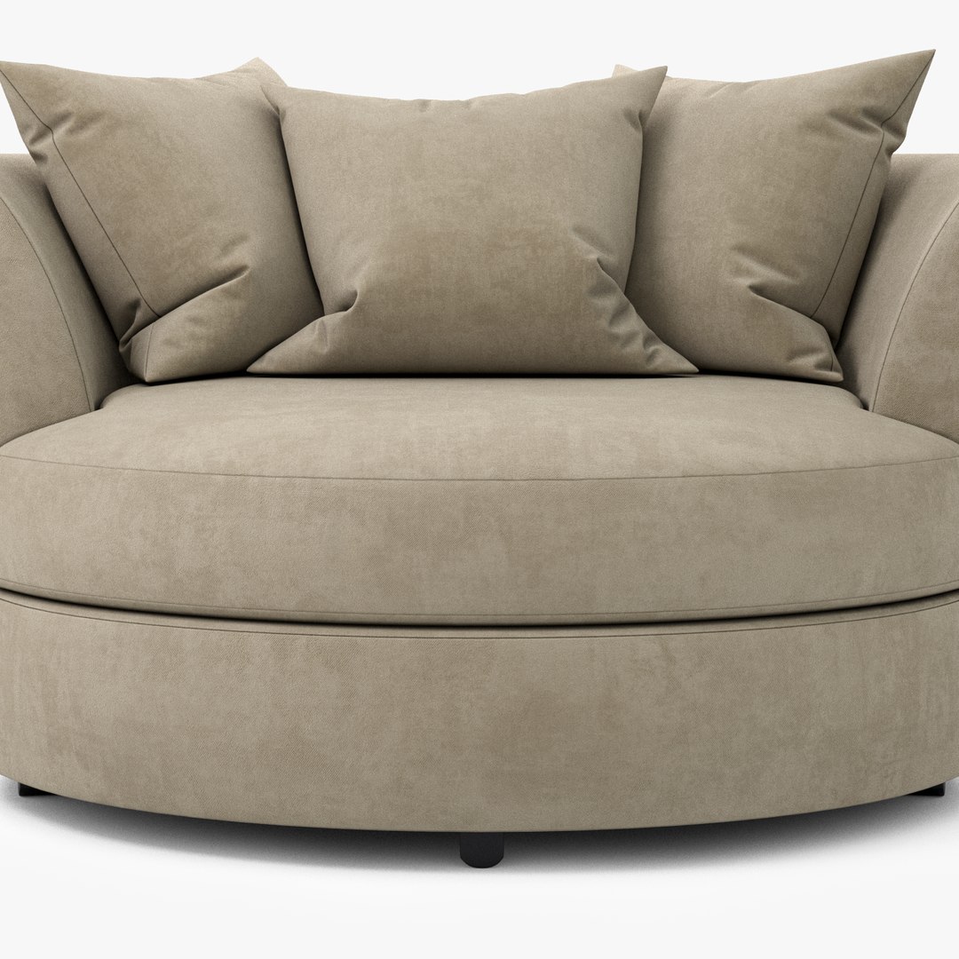 Cuddler chair 3D model - TurboSquid 1238398