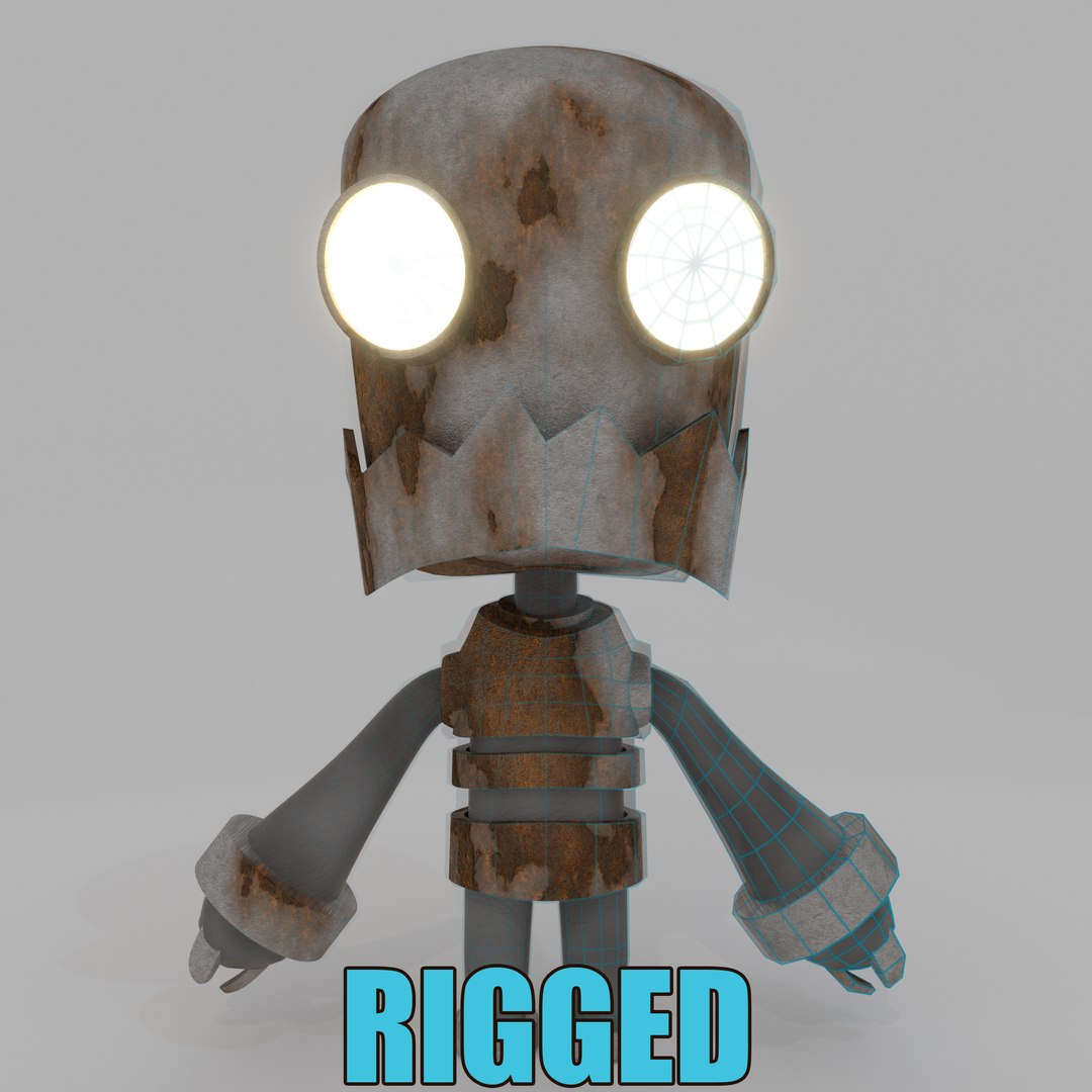 Fun Character Rigged Blend