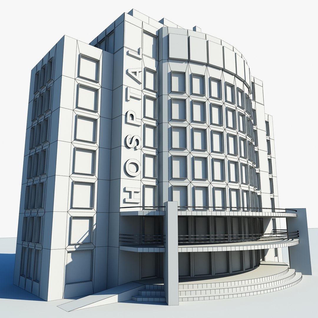 Hospital Building Symbol Max