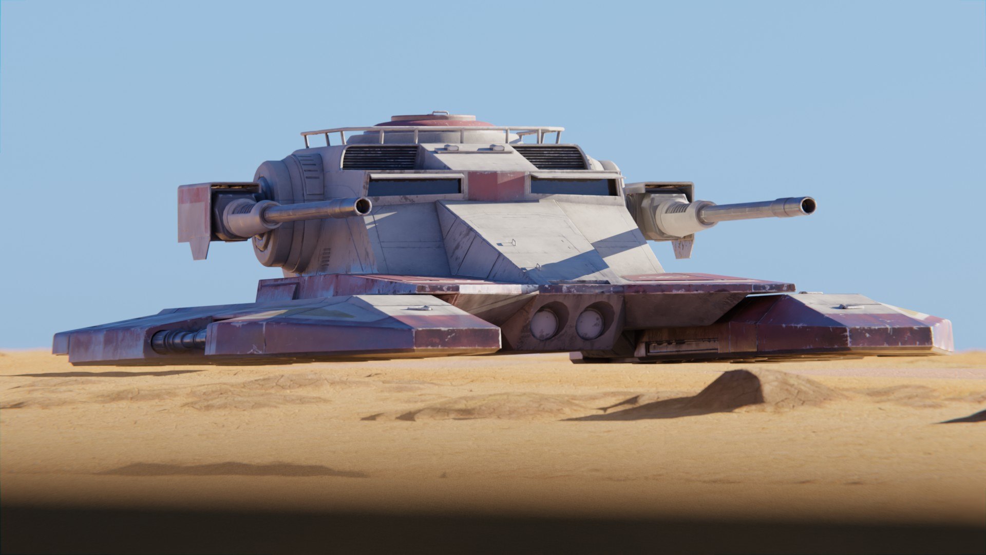 Star Wars TX-130 Saber-Class Fighter Tank 3D Model - TurboSquid 2325976