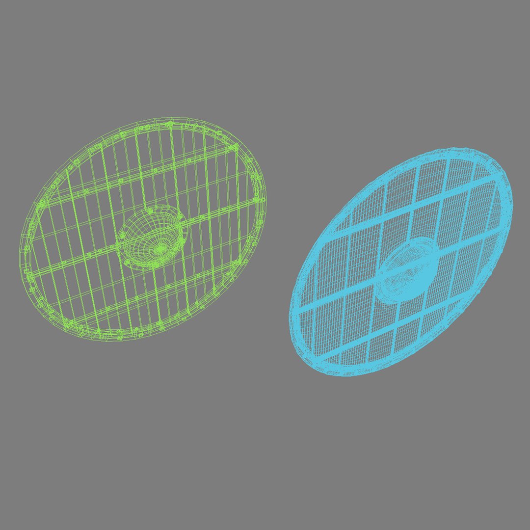 3d viking shield gokstad