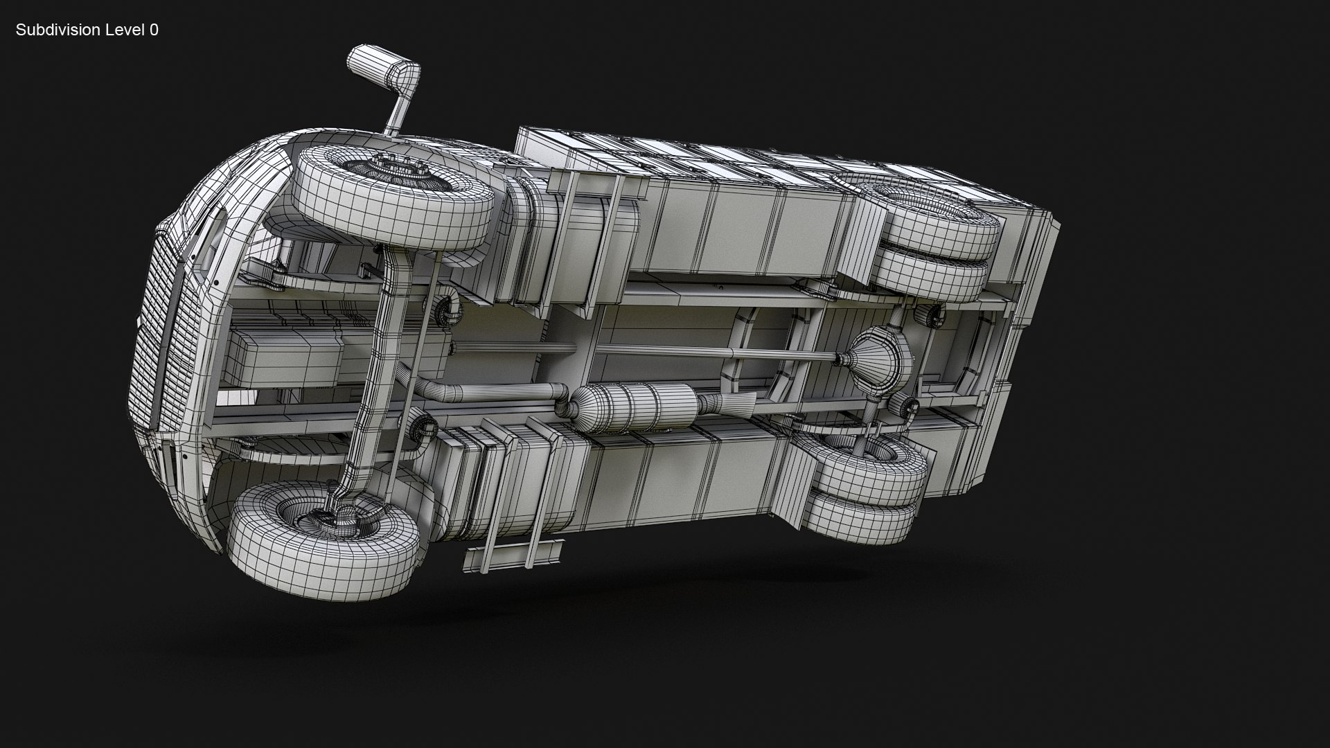 International MV Service Truck 3D Model - TurboSquid 2042822