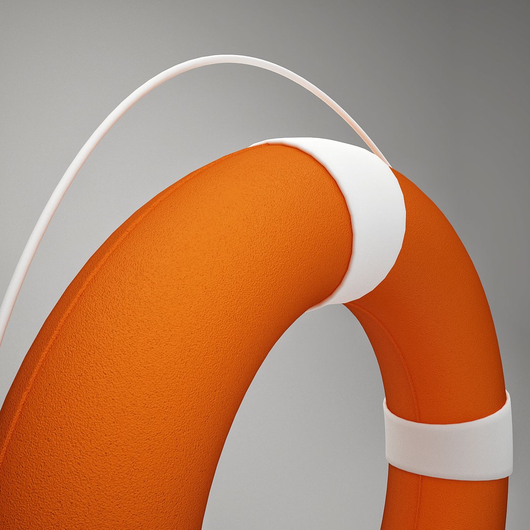 lifebuoy 3d model