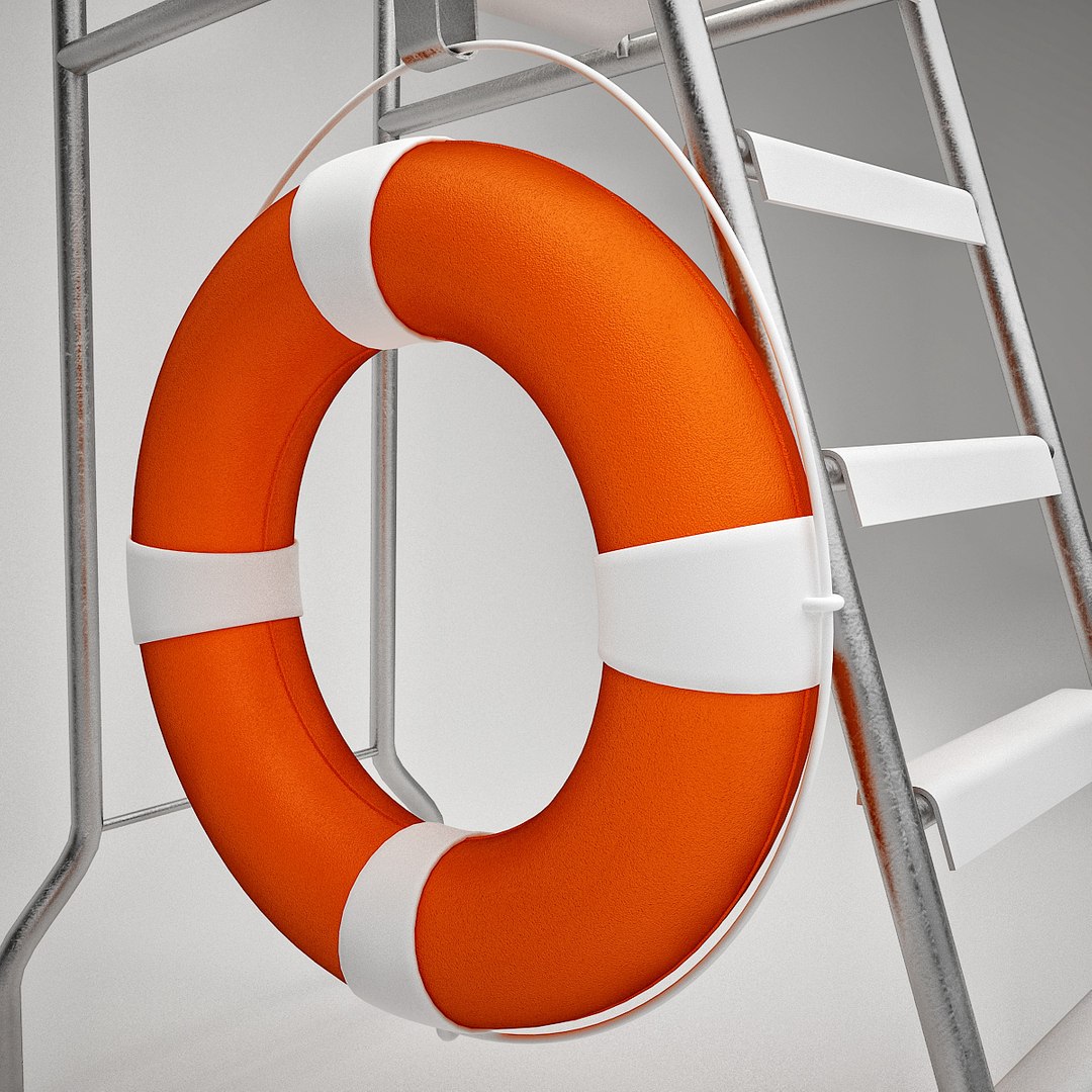 lifebuoy 3d model