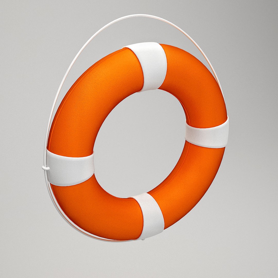 lifebuoy 3d model