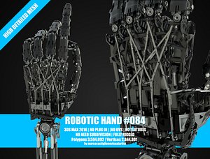 Rigged Robot Hand 3D Models With Enhanced License Tiers For Download ...