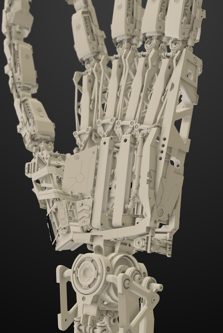 3D model robotic hand | 1148914 | TurboSquid