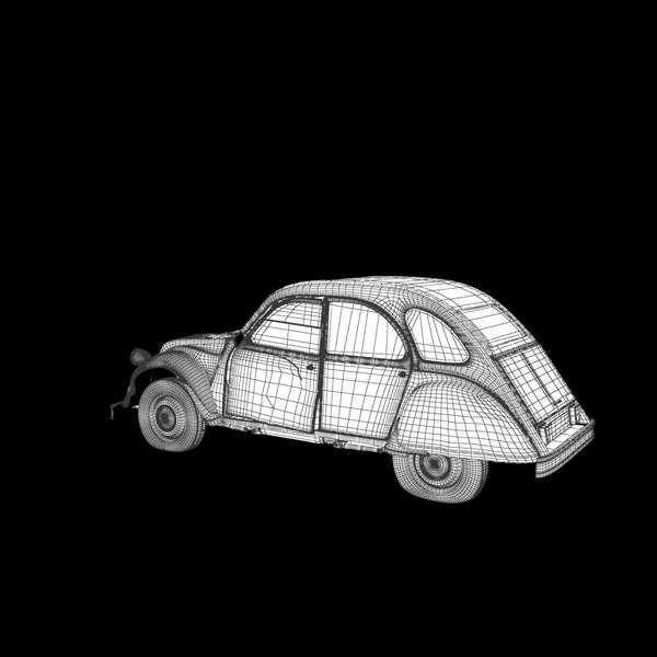 Rotten car model - TurboSquid 1384454