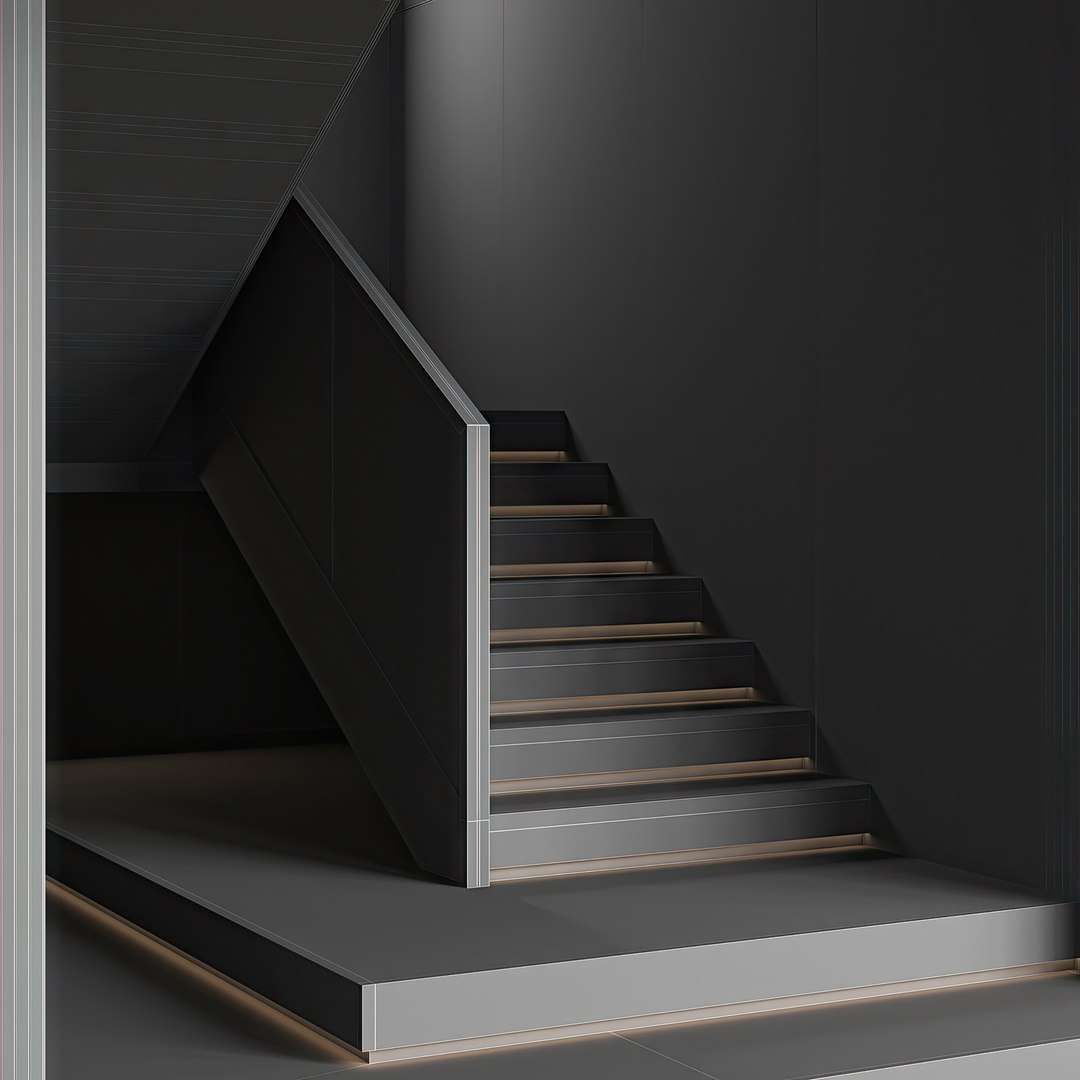 3D Marble Staircase 19 - TurboSquid 2306927