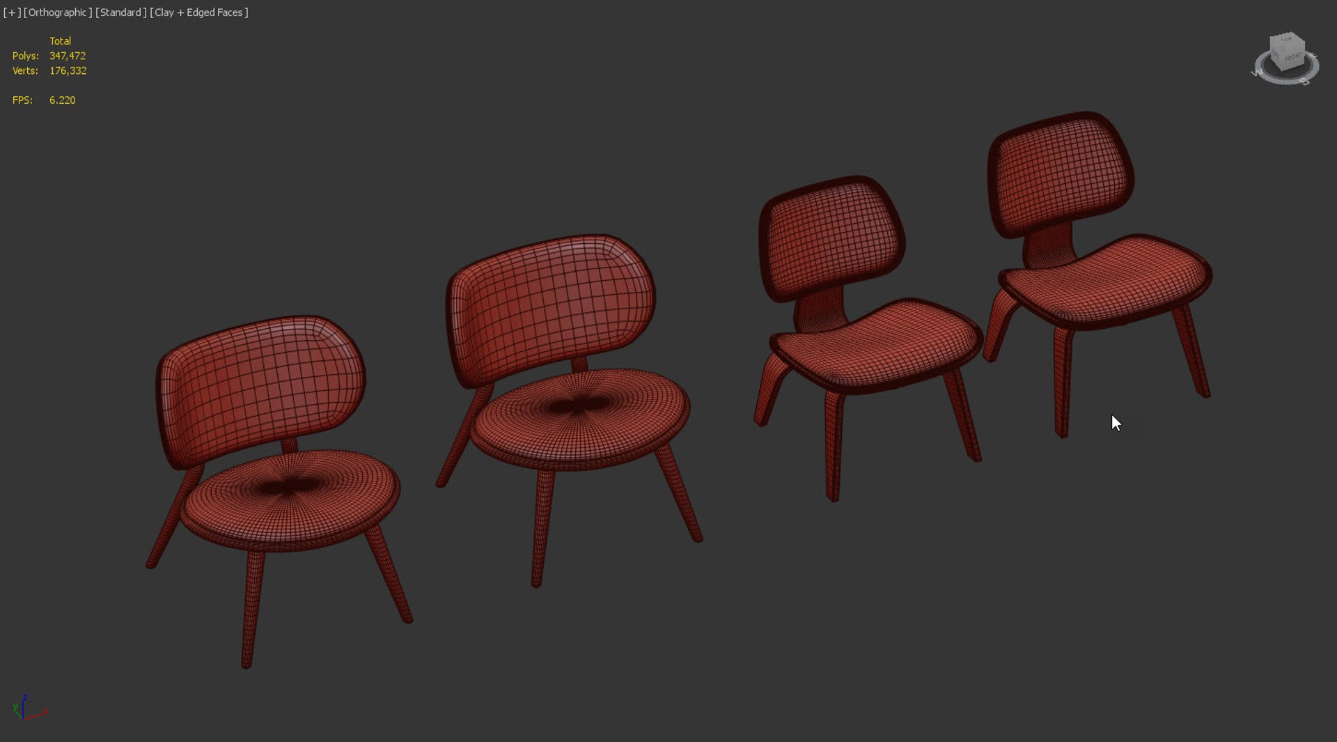 3D model armchairs lounge chair vitra - TurboSquid 1615966
