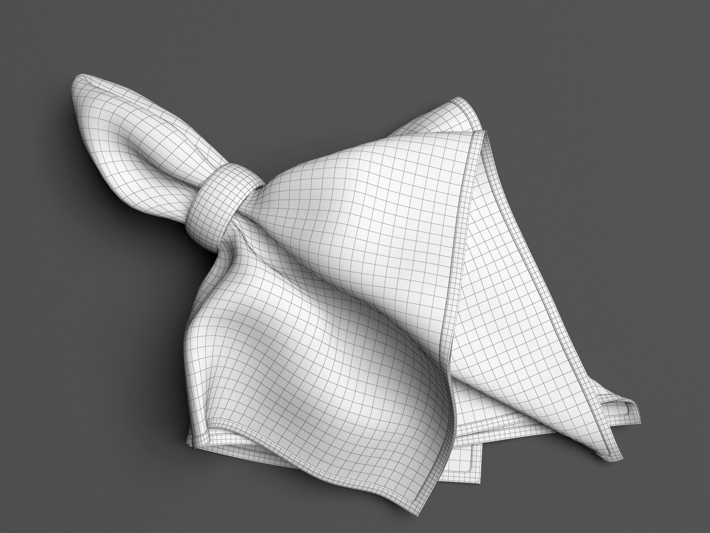 Classical Napkin 3D Model - TurboSquid 1415418