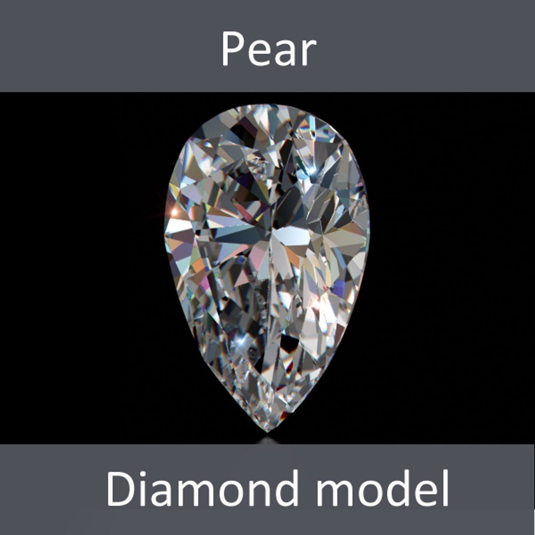 Lwo Pear Diamond Cut