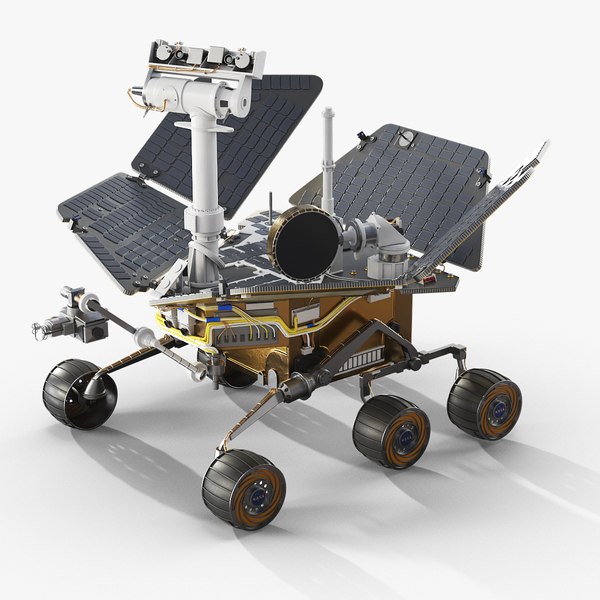 Modello 3D Il rover Spirit della NASA per l'esplorazione di Marte è ...
