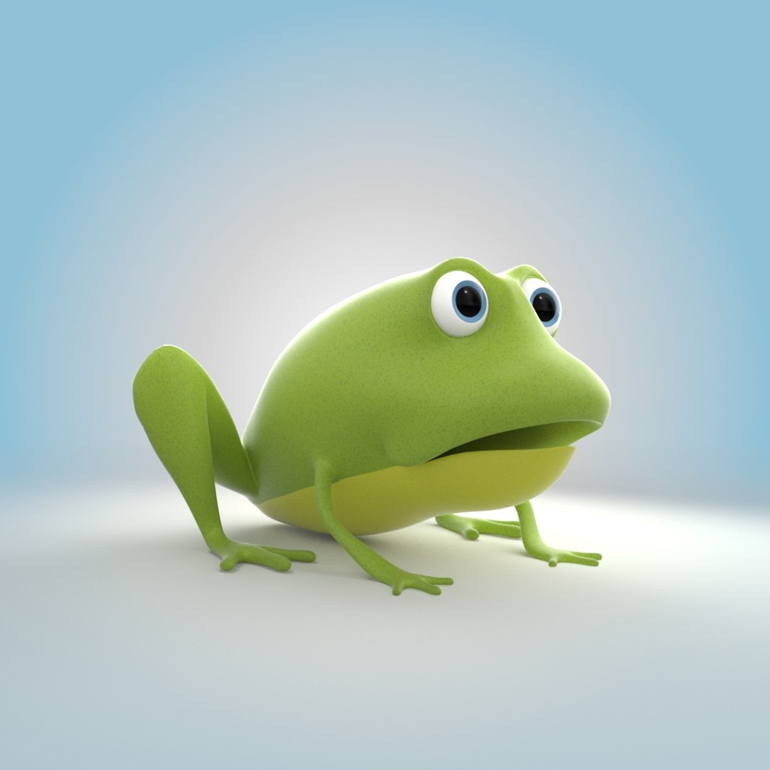 3D Frog Model - TurboSquid 1836751