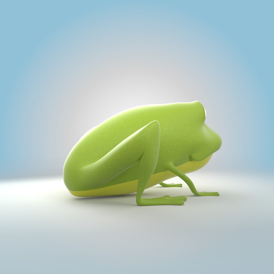 3D Frog Model - TurboSquid 1836751