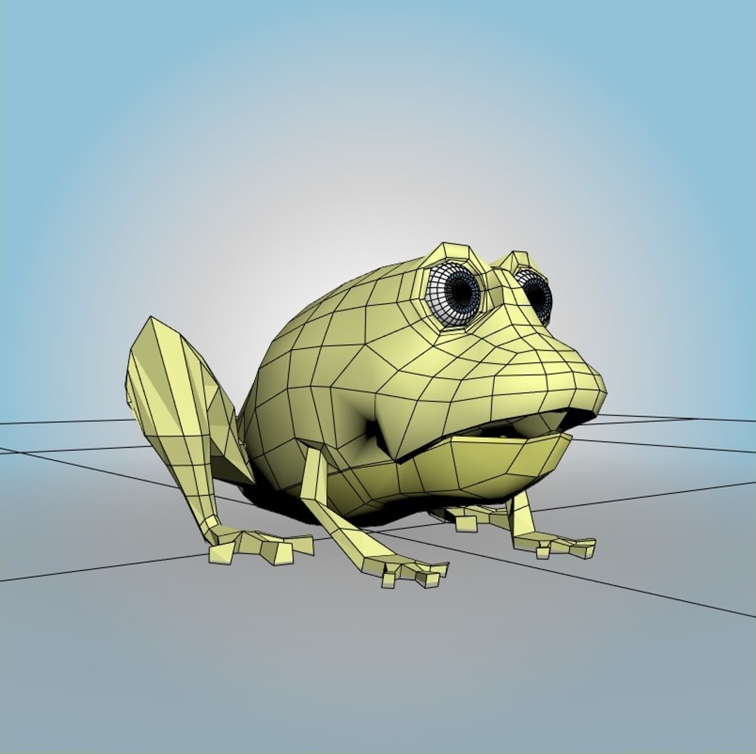3D Frog Model - TurboSquid 1836751
