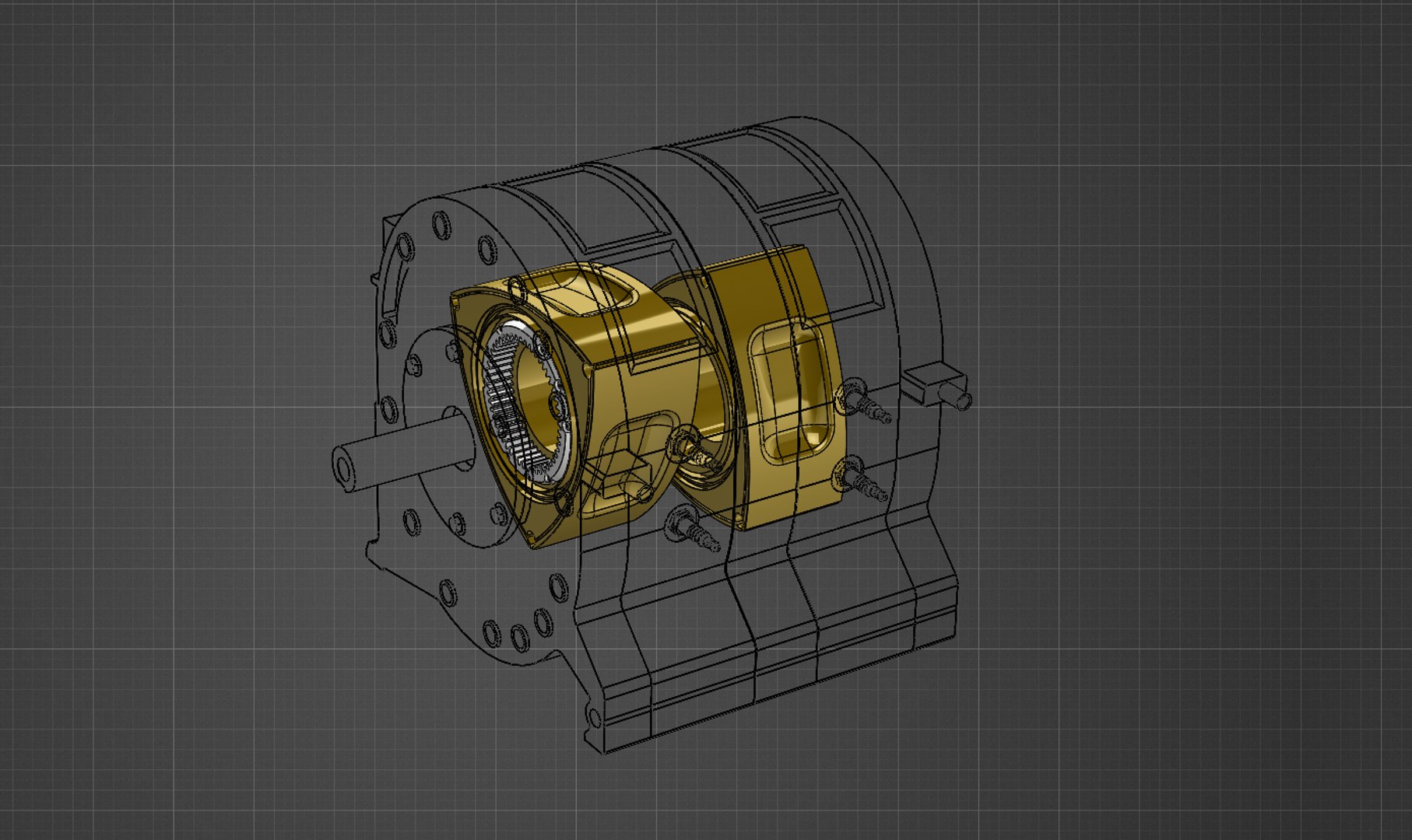 3D Wankel Engine Model - TurboSquid 1645533