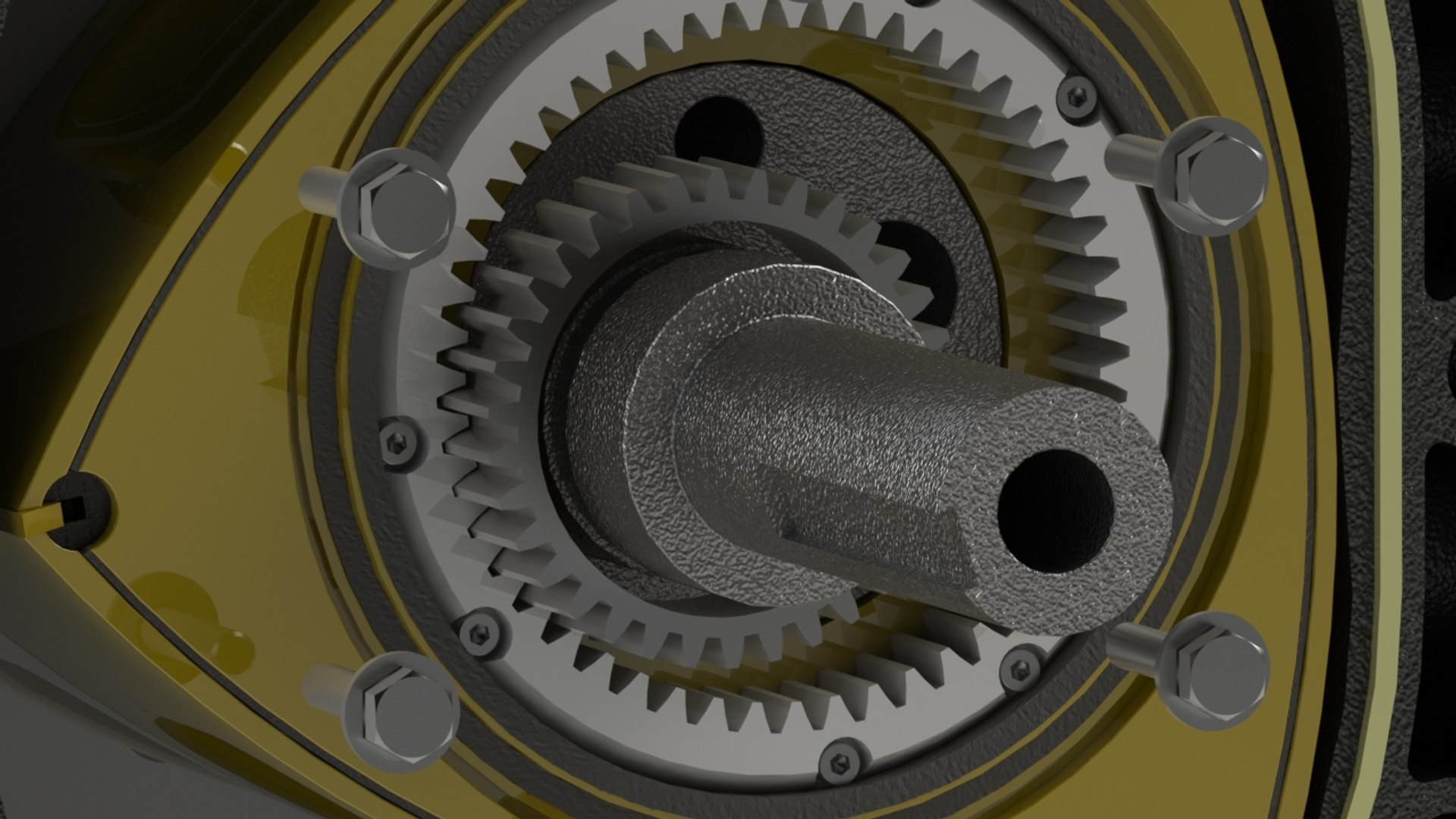 3D Wankel Engine Model - TurboSquid 1645533