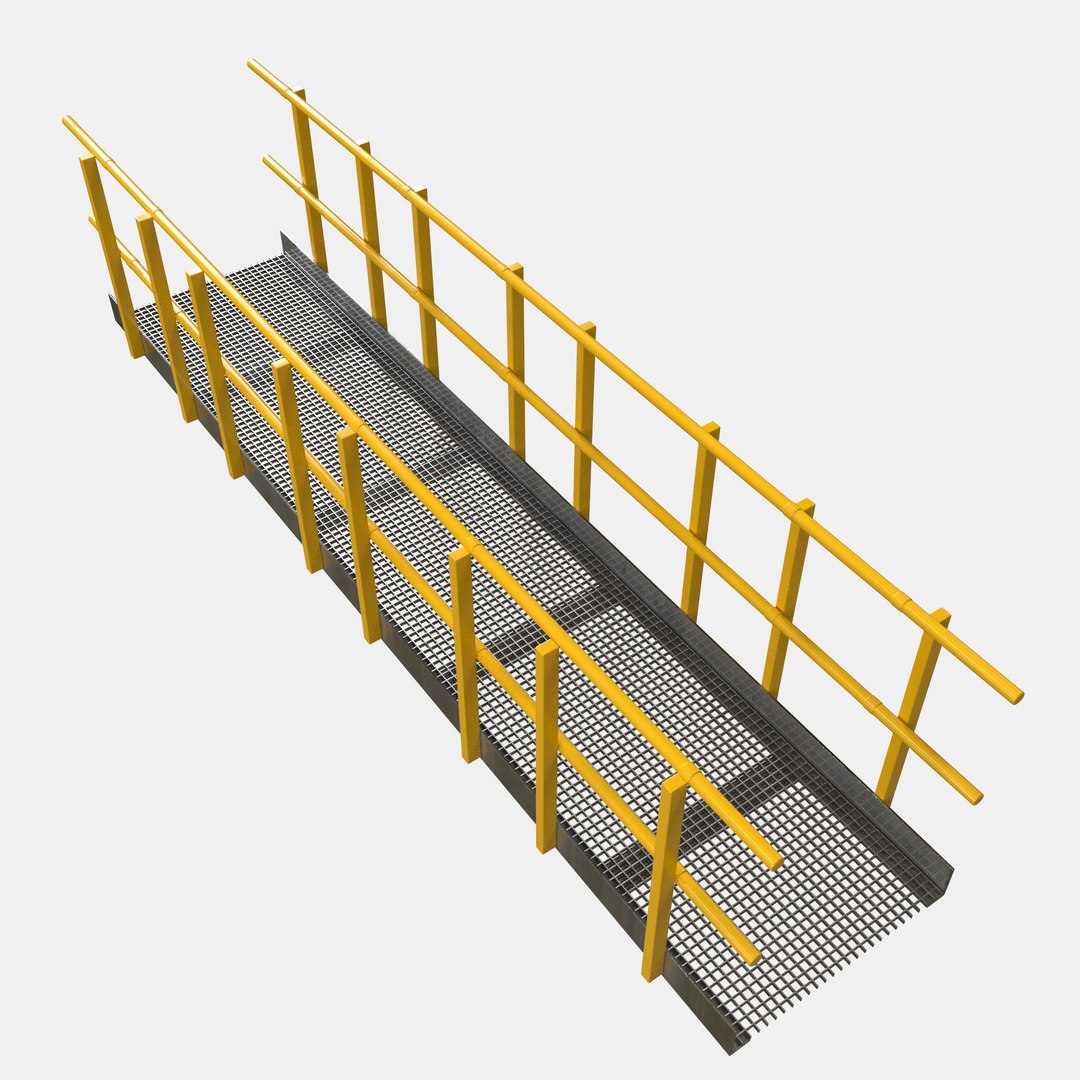 Warehouse Catwalk 3D Model - TurboSquid 2332032