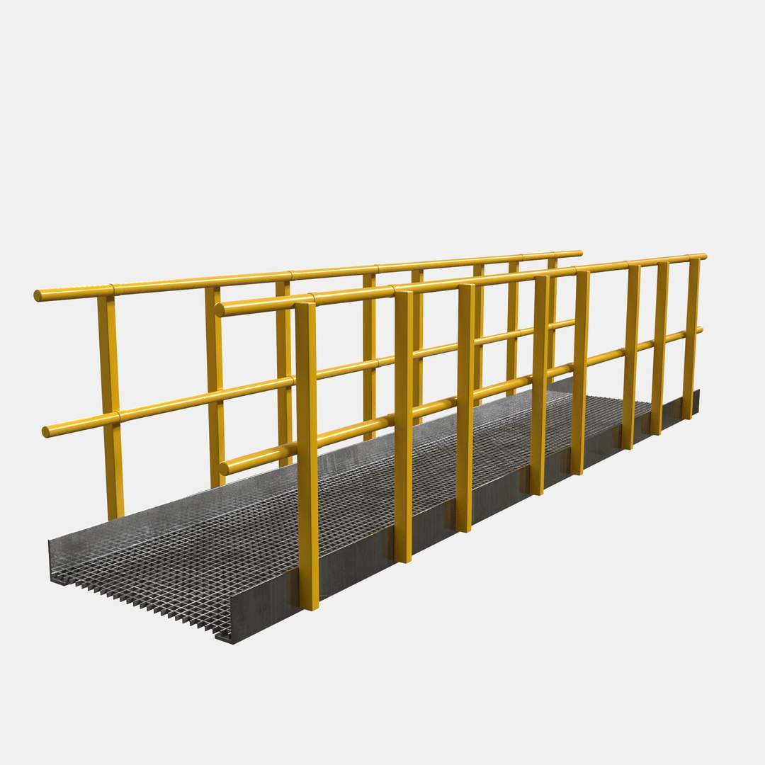Warehouse Catwalk 3D Model - TurboSquid 2332032