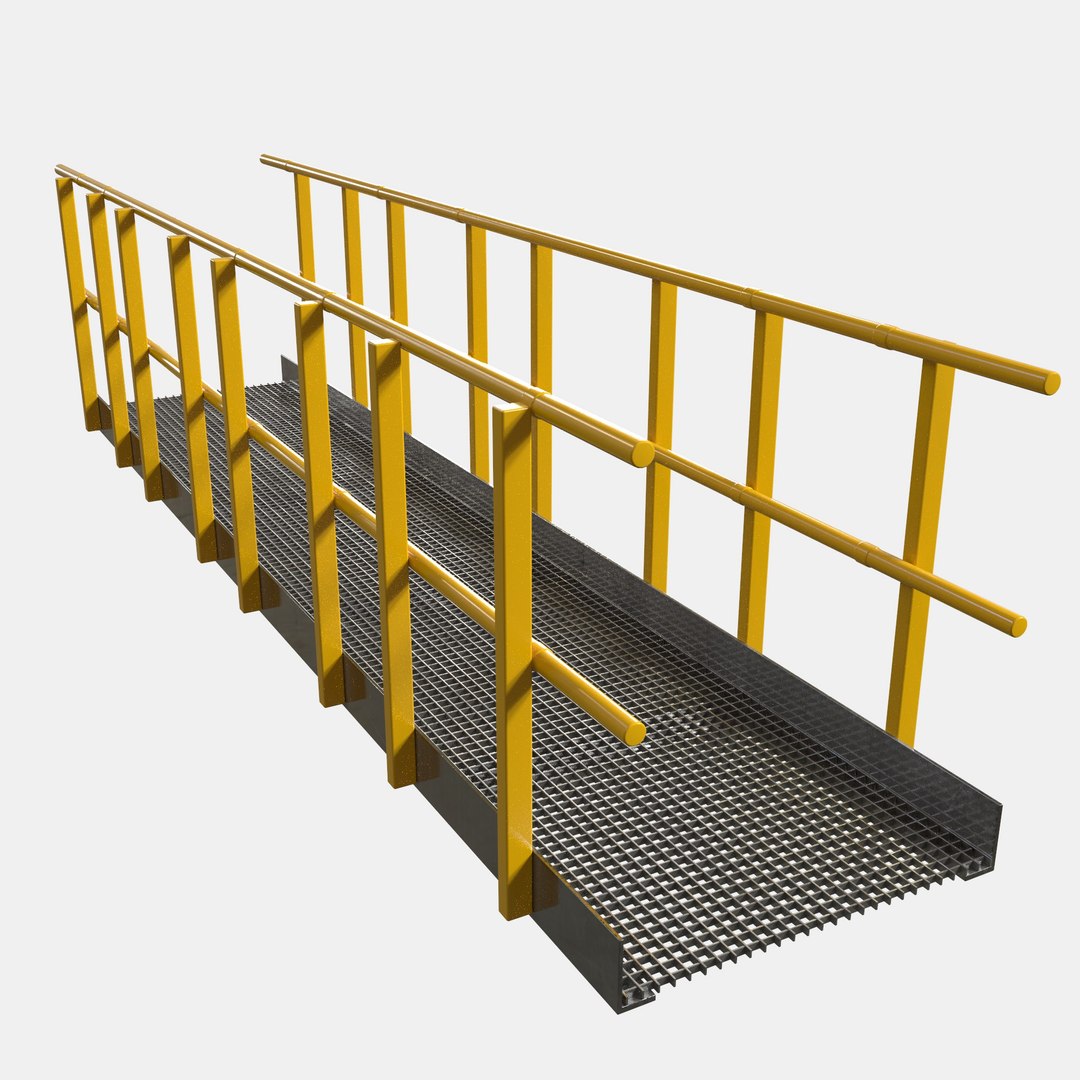 Warehouse Catwalk 3D Model - TurboSquid 2332032