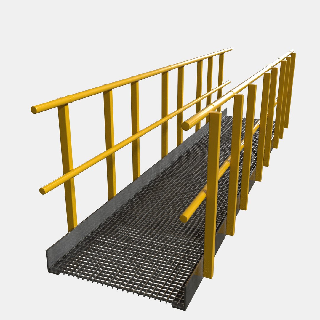 Warehouse Catwalk 3D Model - TurboSquid 2332032
