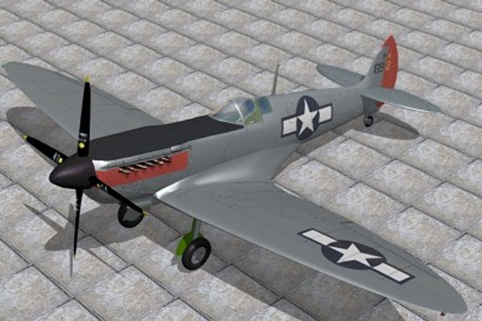 3ds supermarine spitfire prxi