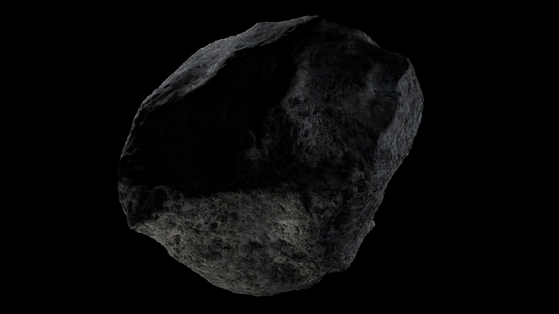 3d Model Asteroid Space