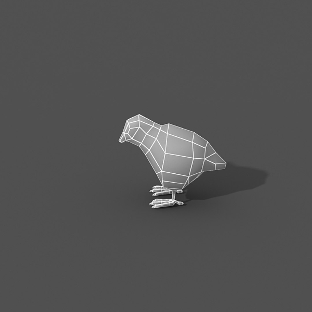 3d Model Chicken Family