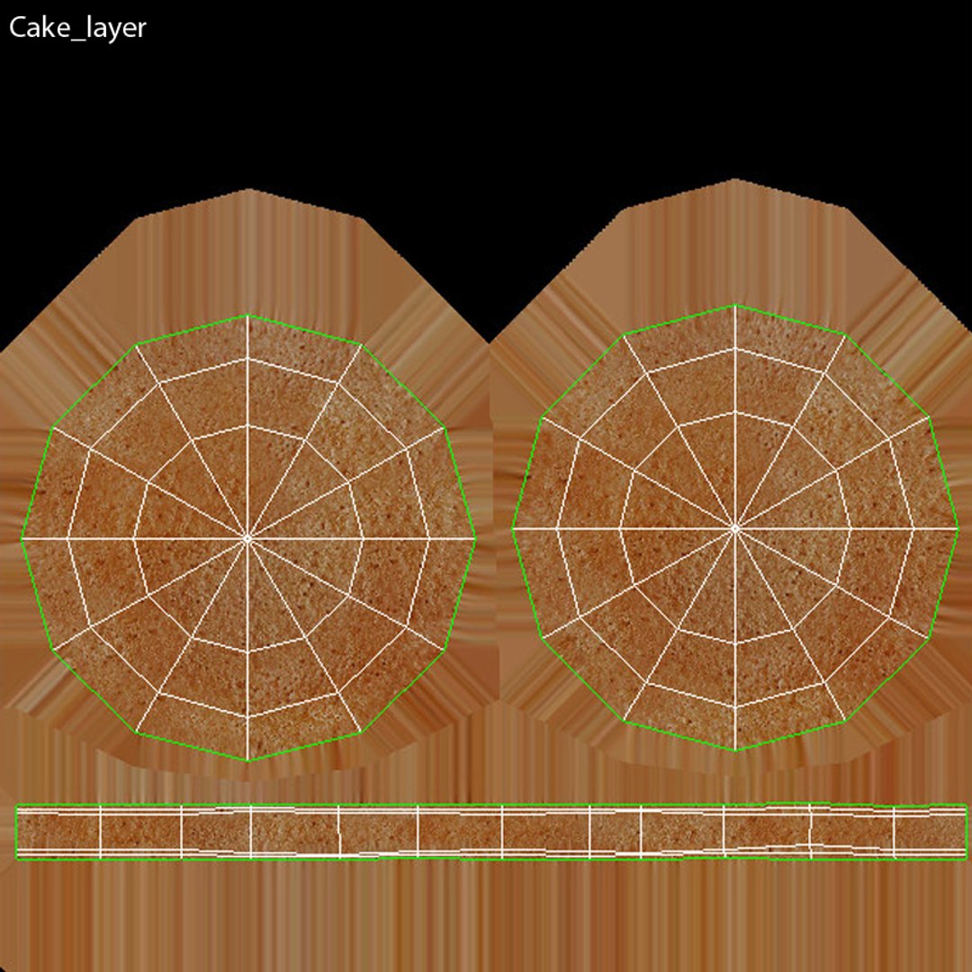 3D Raspberry round cake with jelly model - TurboSquid 1958536