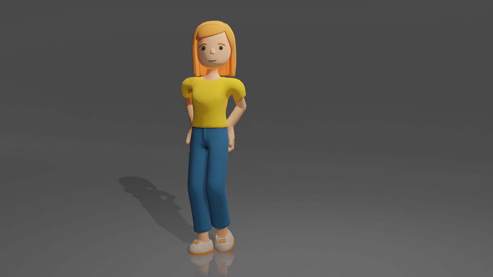 3D Minimal Female Character - TurboSquid 2119825