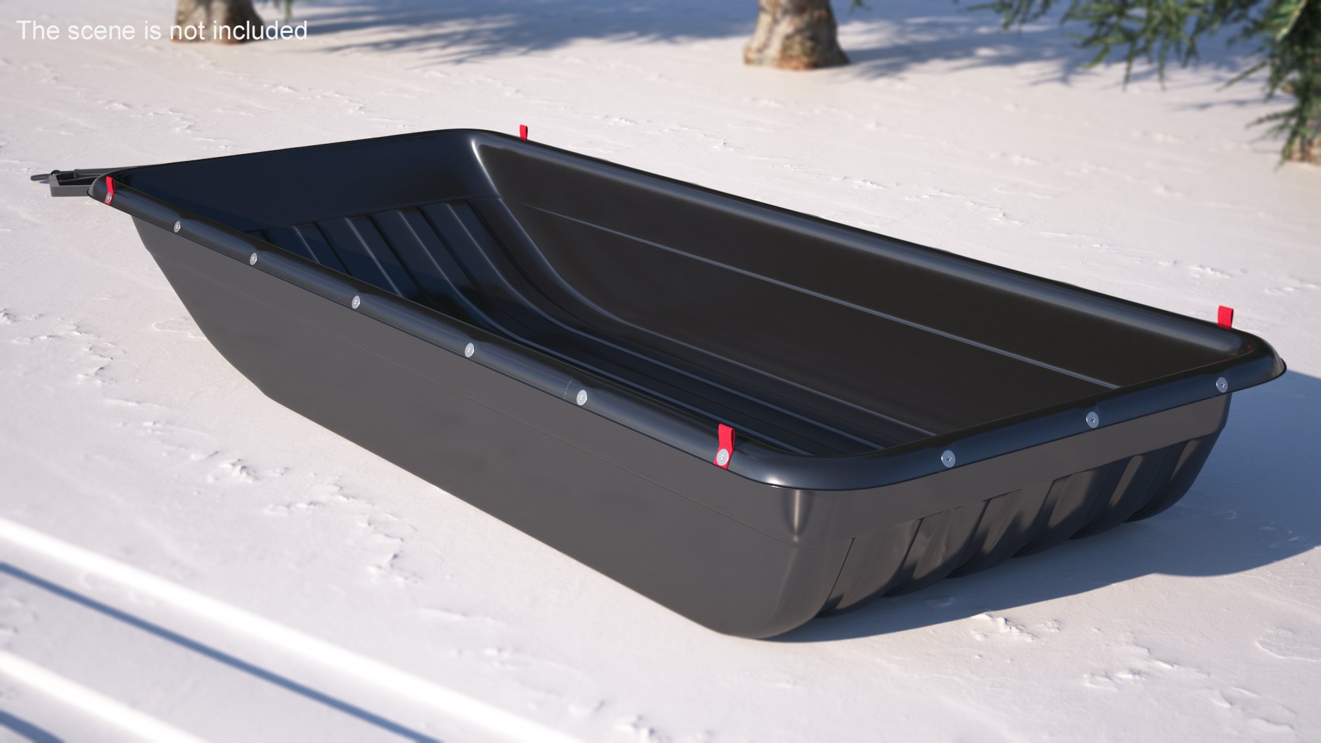 3D Open Body Freight Sled - TurboSquid 2111039