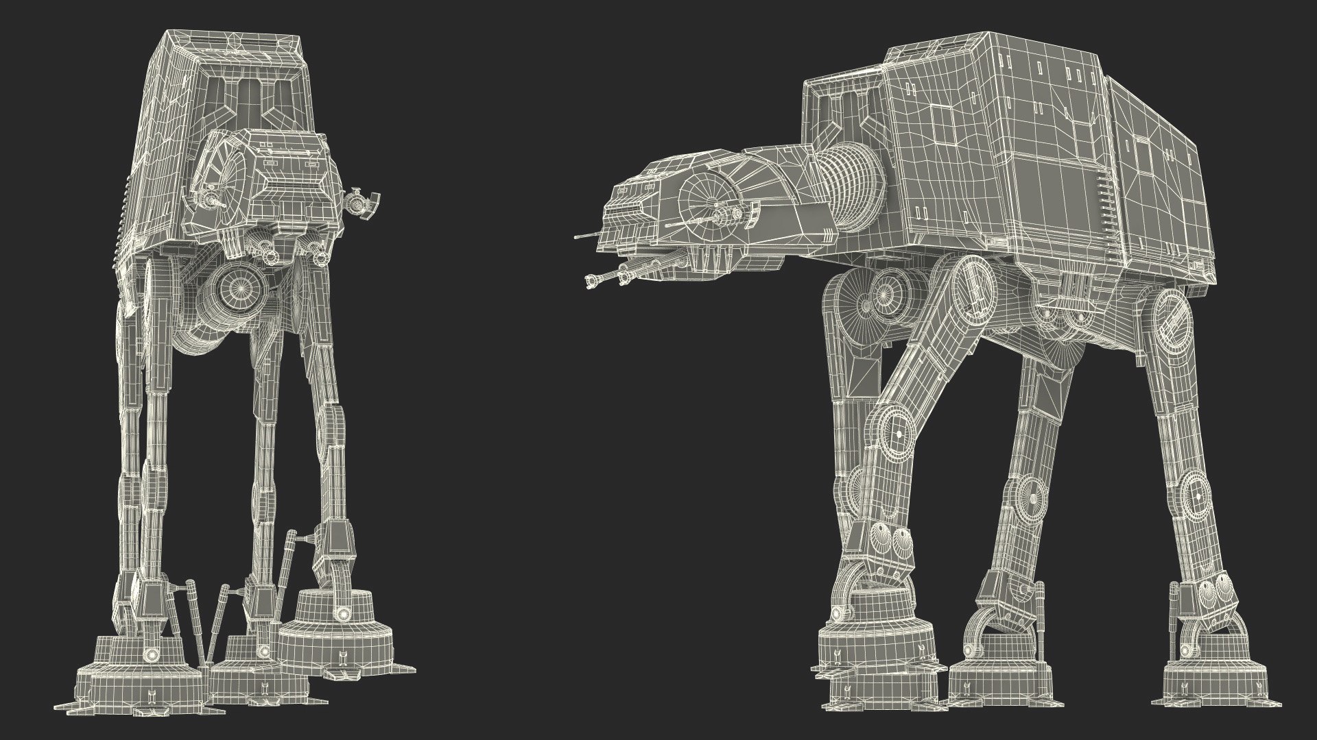 AT AT Walker 3D - TurboSquid 2112912