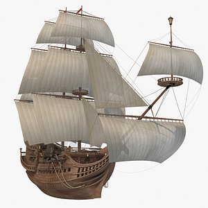 Sailing Ship 3D Models for Download | TurboSquid