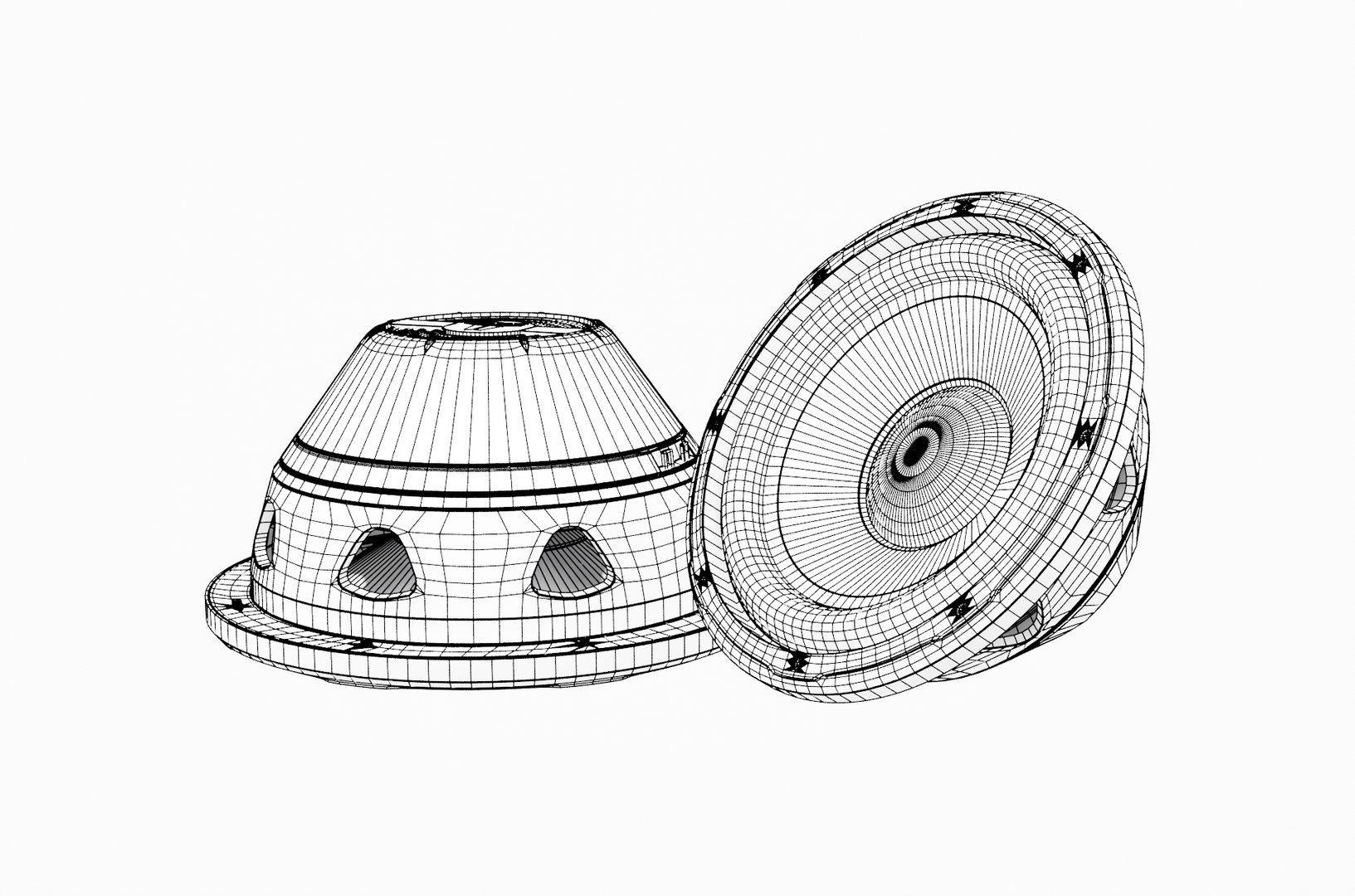 Speaker Woofer 04 - Blender 3d 3D - TurboSquid 1723885