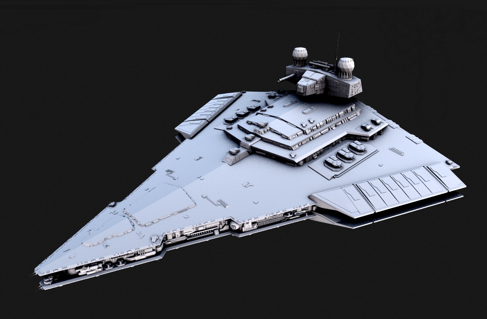 Victory 1 Class Star Destroyer 3D Model - TurboSquid 1747576