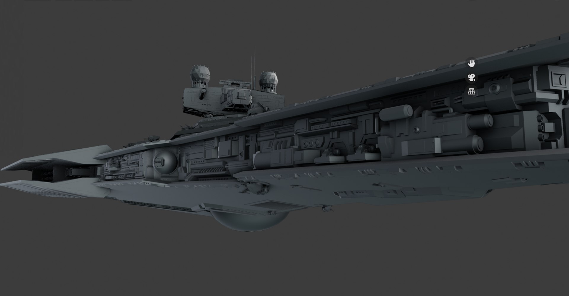Victory 1 Class Star Destroyer 3D Model - TurboSquid 1747576